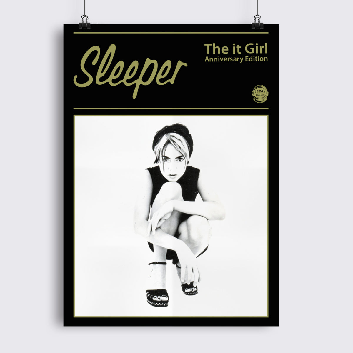 SLEEPER IT GIRL ANNIVERSARY POSTER (LOUISE WENER) – Sleeper Band ...